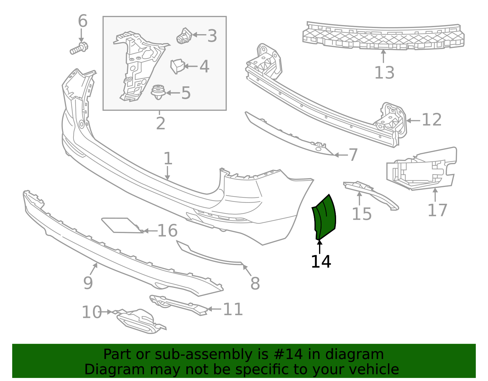40003480 - Flare 2018-2025 Volvo XC60 | OEM Euro Parts