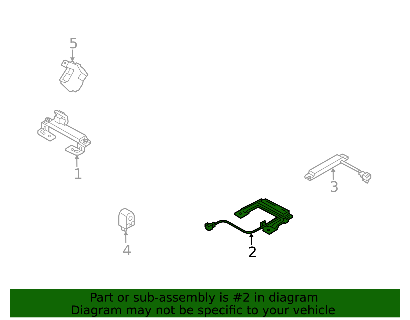 95420-2P200 - Antenna 2011-2013 Kia Sorento | Kia.Parts Store