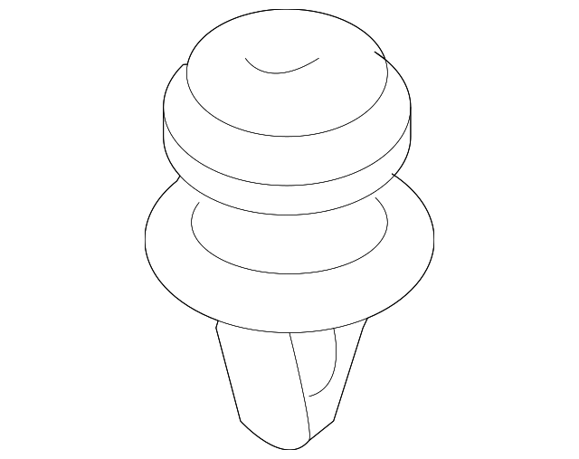 Genuine BMW 07-14-6-955-627 | Kick Panel Clip | FREE Shipping on Most ...