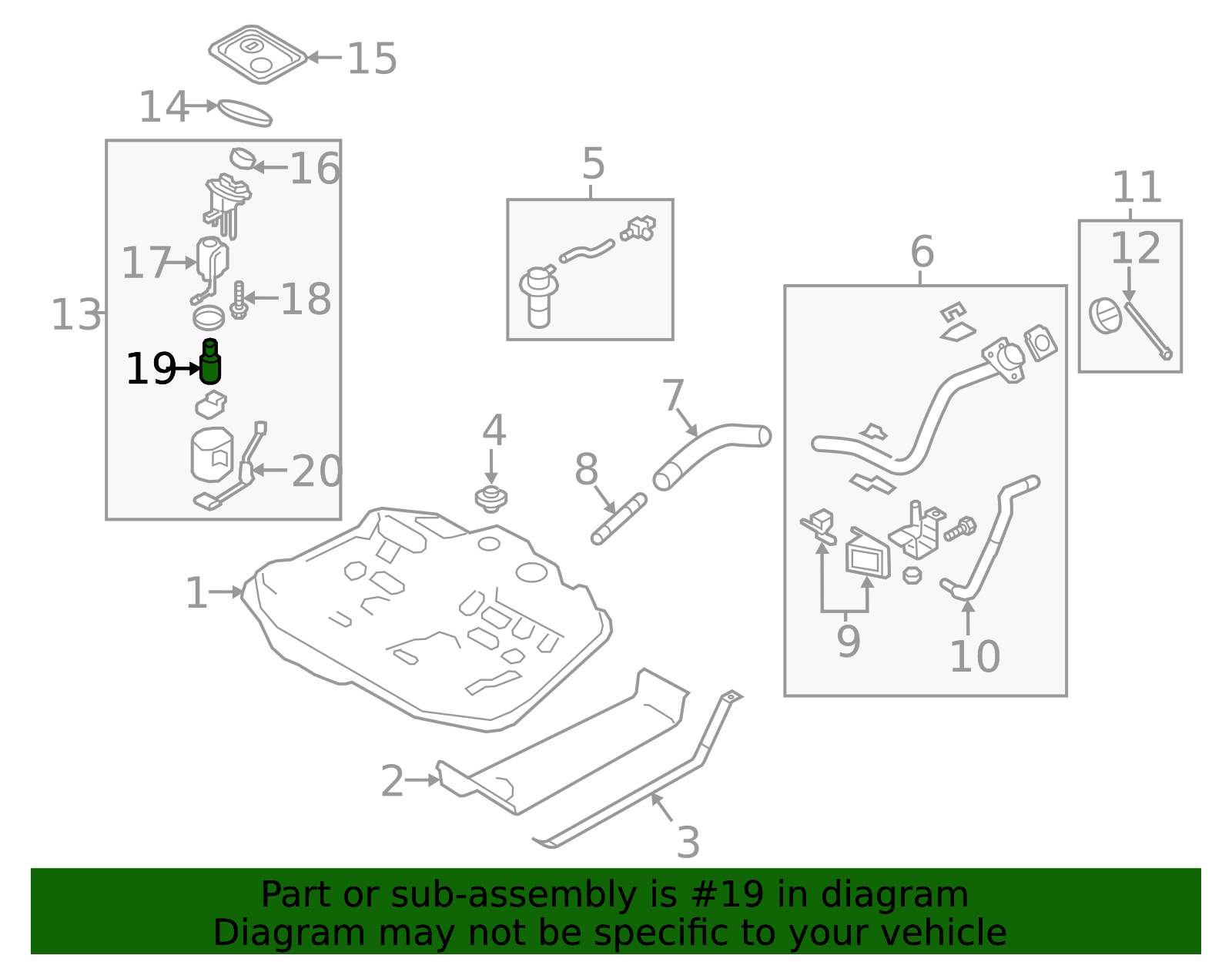 Hyundai Electric Fuel Pump - Reliable Fuel Delivery - Part #31111-3R700 ...
