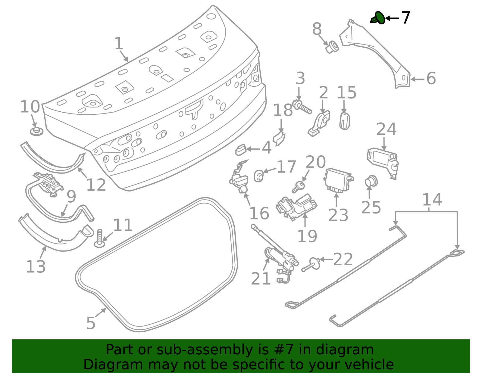 Side Cover Retainer Clip -W716437-S300 | TascaParts.com