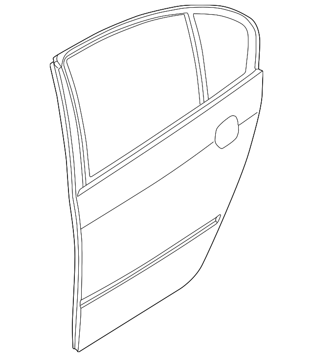 Genuine BMW 41-52-7-034-155 | Door Shell | FREE Shipping on Most Orders ...