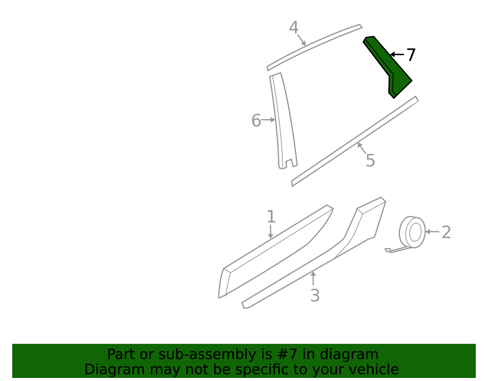 Genuine Porsche Door Applique for 2015-2025 Porsche Macan | OEM Part ...