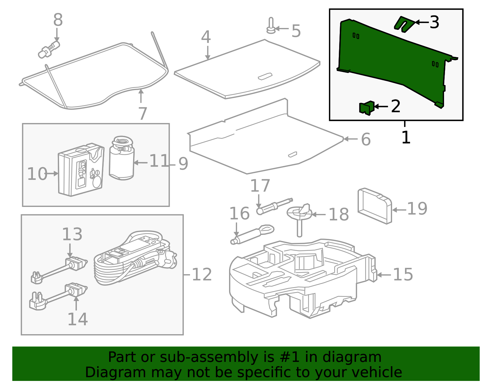 2022-2023 Chevrolet Bolt EUV Rear Sill Plate 42786285 | Capital Chevy Parts