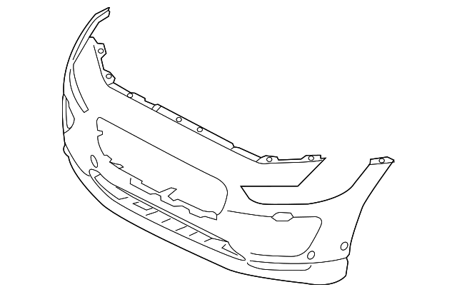 2019-2020 Jaguar I-Pace Bumper Cover T4K5982LML | JaguarParts.com