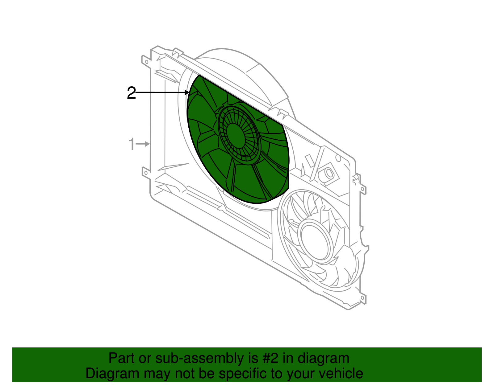 2015-2019 Ford Fan Assembly CK4Z-8600-A | Awesome Parts Ford