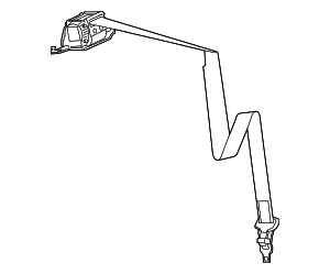 2015-2020 GM Cocoa 3rd Row Center Seat Belt with Retractor 84494183 ...