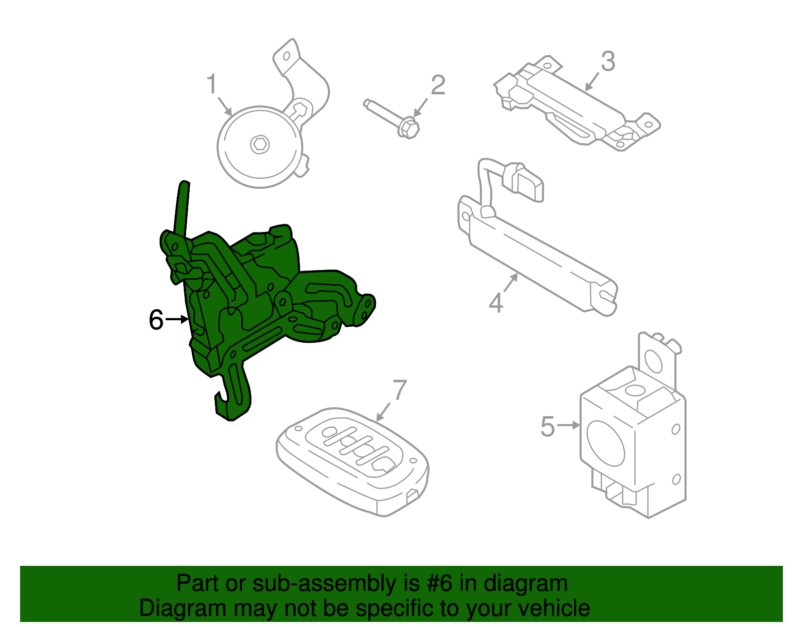 2016-2018 Hyundai Tucson Control Module 95480-D3000 | OEM Parts Online