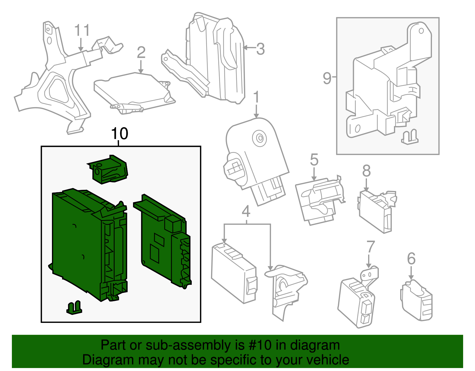 82733-60F51 - 2013 Lexus LX570 - Junction Block | My L Parts