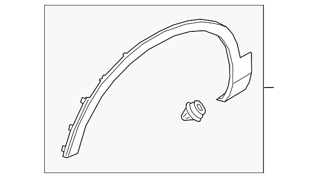 32409189 - Fender Flare | Volvo OEM Parts Direct