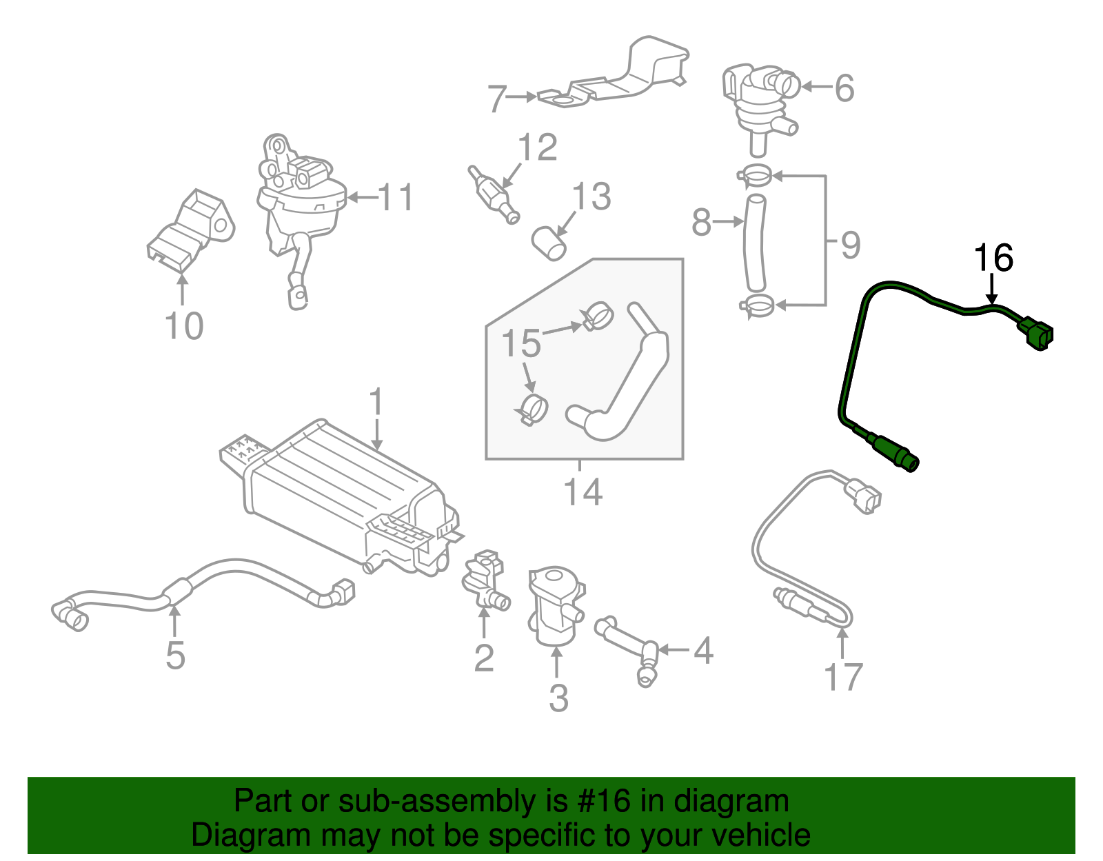 39210-2B500 - Oxygen Sensor 2017-2019 Kia | Kia.Parts Store
