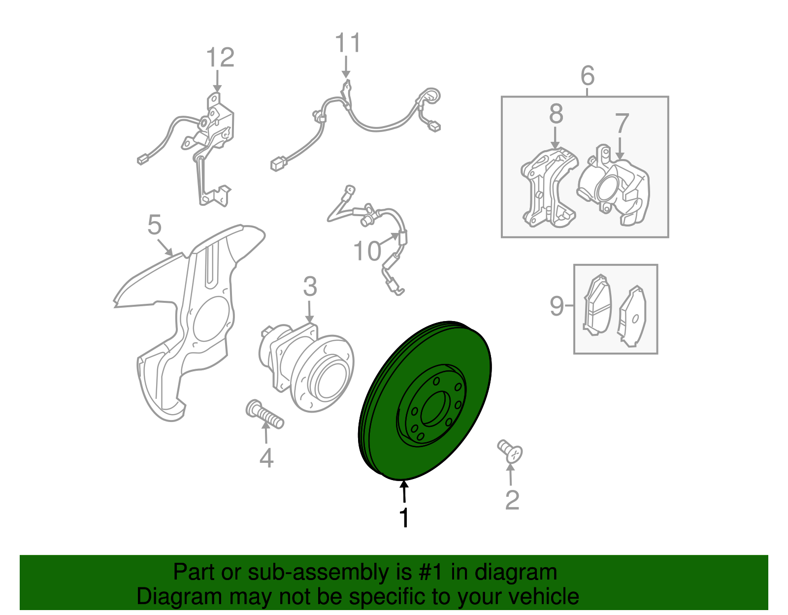 F160-33-251A - 2004-2011 Mazda RX-8 - Rotor | Mazda Part Direct