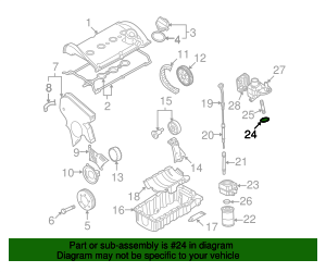 038-117-070-A - Engine Oil Cooler O-Ring 1985-2015 Volkswagen ...