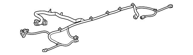 23406458 - Parking Aid System Wiring Harness 2016-2019 GM | GMC Parts ...