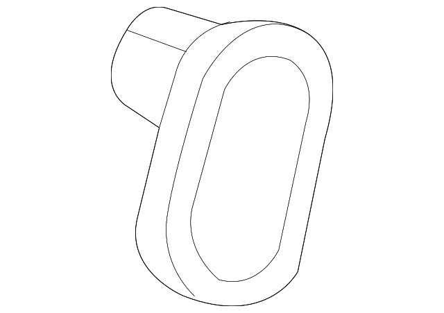 2014-2025 GM Trailer Wiring Receptacle Cap 23173340 GM | GMPartsDirect.com