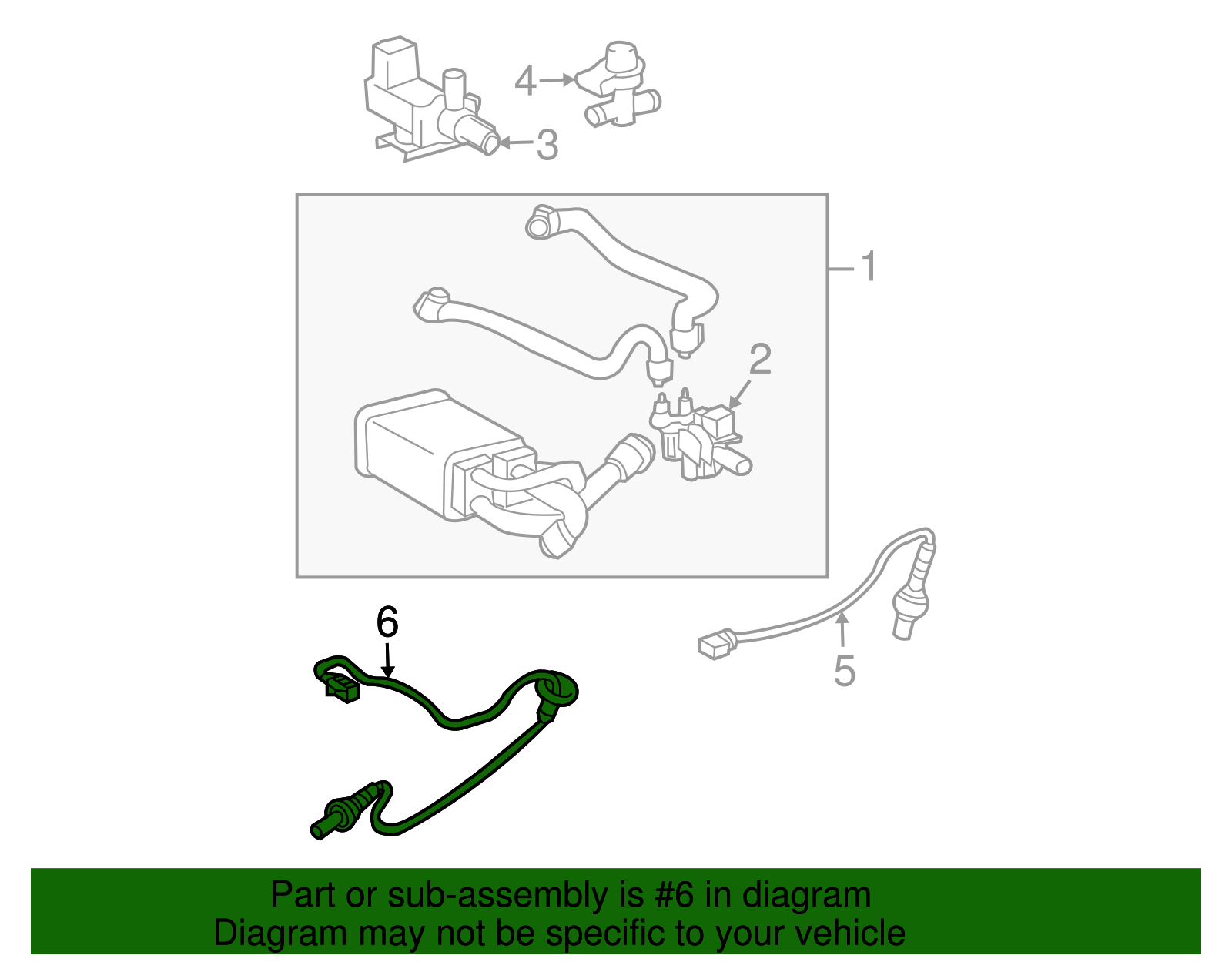 89465-47070 - Toyota Oxygen Sensor 2004-2009 Toyota Prius | Performance ...