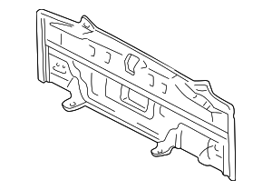 2001-2003 Toyota Prius Rear Body Panel 58307-47020 | Toyota Parts of ...