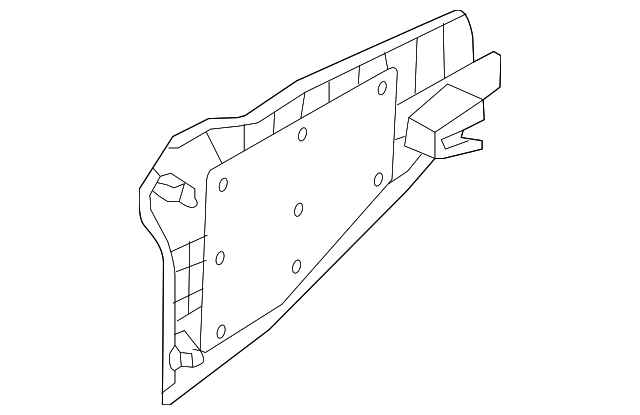 2013-2019 Hyundai Front Cover 84680-2W000-NBC | MotorMotor