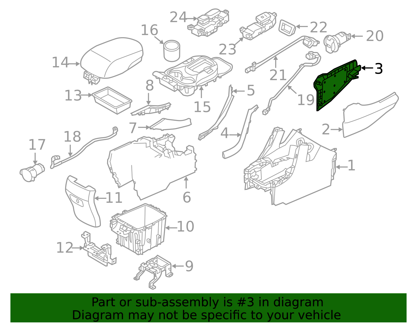 2013-2019 Hyundai Front Cover 84680-2W000-NBC | MotorMotor