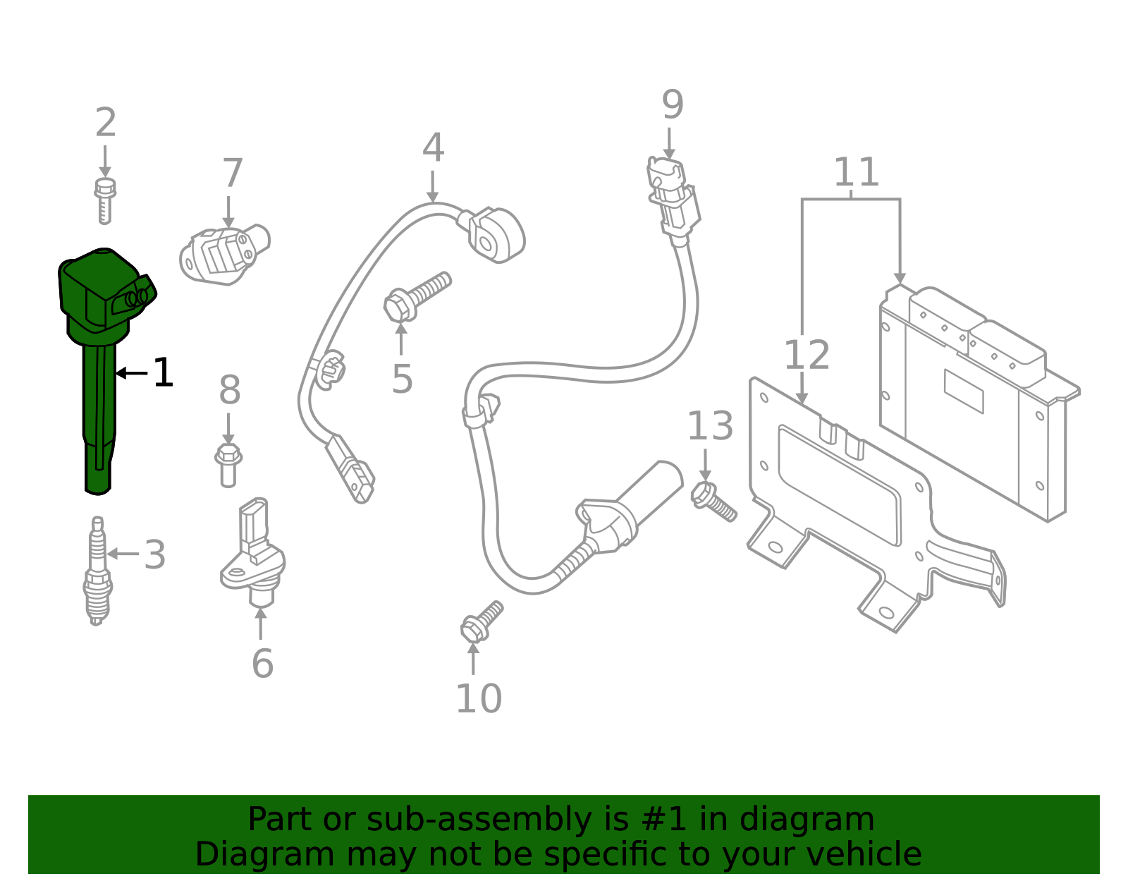 Hyundai - 27301-2M320 - Ignition Coil - 2020-2025 Hyundai Venue | OEM ...