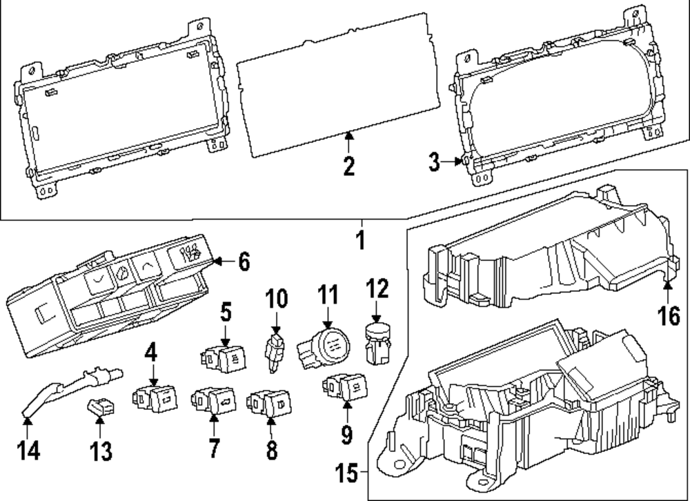 84340-19075 - Toyota Switch 2021-2025 Toyota | Performance Auto Parts