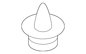 MU001623 - Under-Body Shield Clip 2014-2024 Mitsubishi | Mitsubishi ...