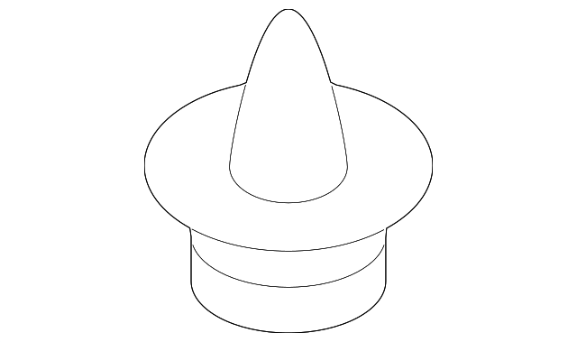 MU001623 - Under-Body Shield Clip 2014-2024 Mitsubishi | Mitsubishi ...