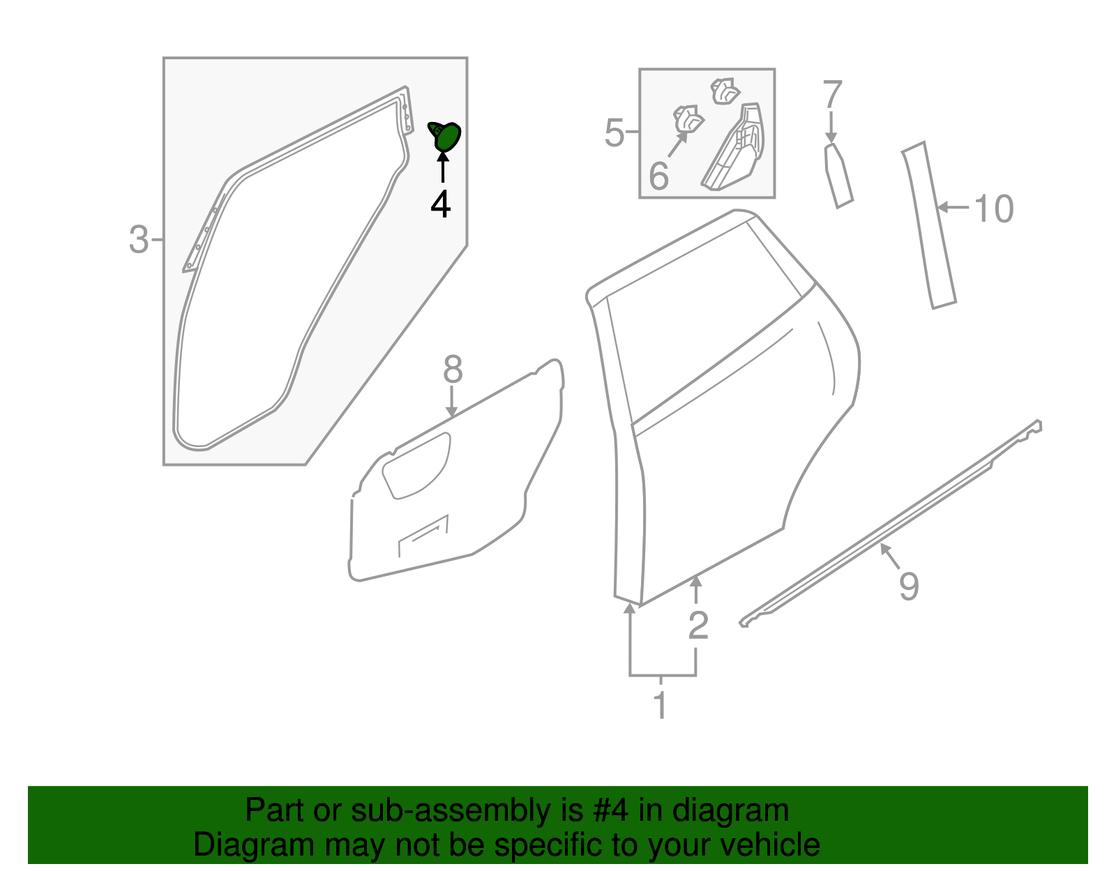 2011-2017 Nissan Juke Door Weather-Strip Clip 80850-1KA0A | Kline Nissan