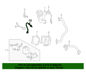 1997-2003 Toyota Oxygen Sensor 89465-06020 | Toyota Parts Center