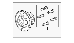2016-2025 GM Hub Assembly 13543412 | GM OEM Parts Outlet