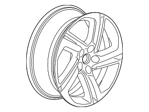 2018-2021 GMC Terrain 18x7-Inch Aluminum Wheel 22968932 | Capital Chevy ...