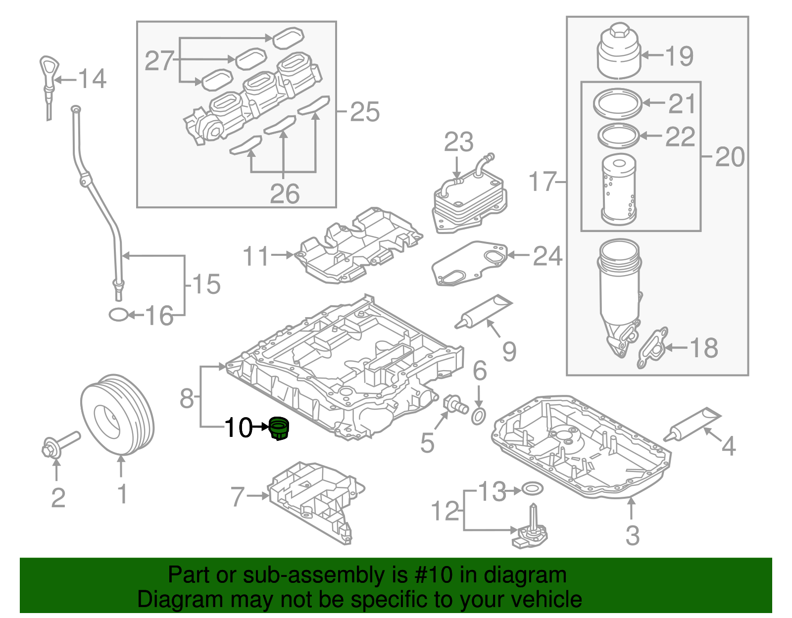 06E-103-175-A - Check Valve 2013-2017 Audi S5 | Audi OEM Parts