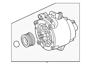 2013-2016 Porsche Cayenne | Alternator | 958-903-025-00 | OEM Vehicle Parts