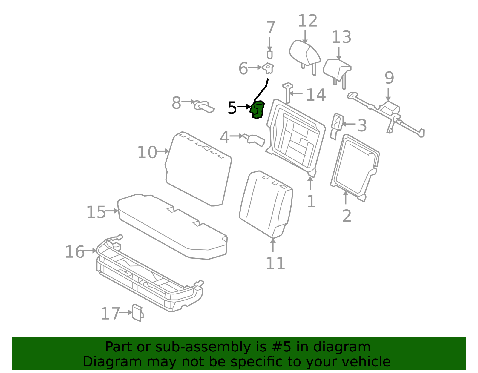 Genuine Official Toyota Lock Assembly part# 72630-12341 for 2008-2015 ...