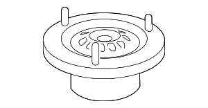 33506776139 - 2009-2012 BMW Shock Mount (33-50-6-776-139) | BMW of ...