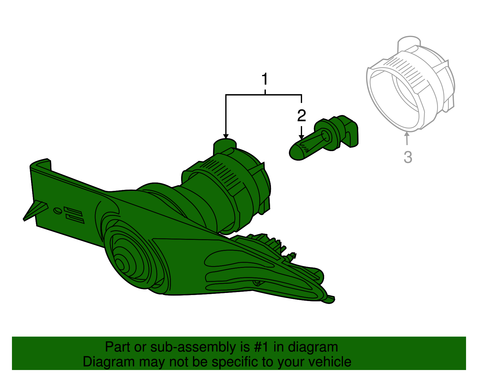 63-17-8-379-683 - Fog Lamp Assembly - 2002-2005 BMW | BMW Parts Exchange