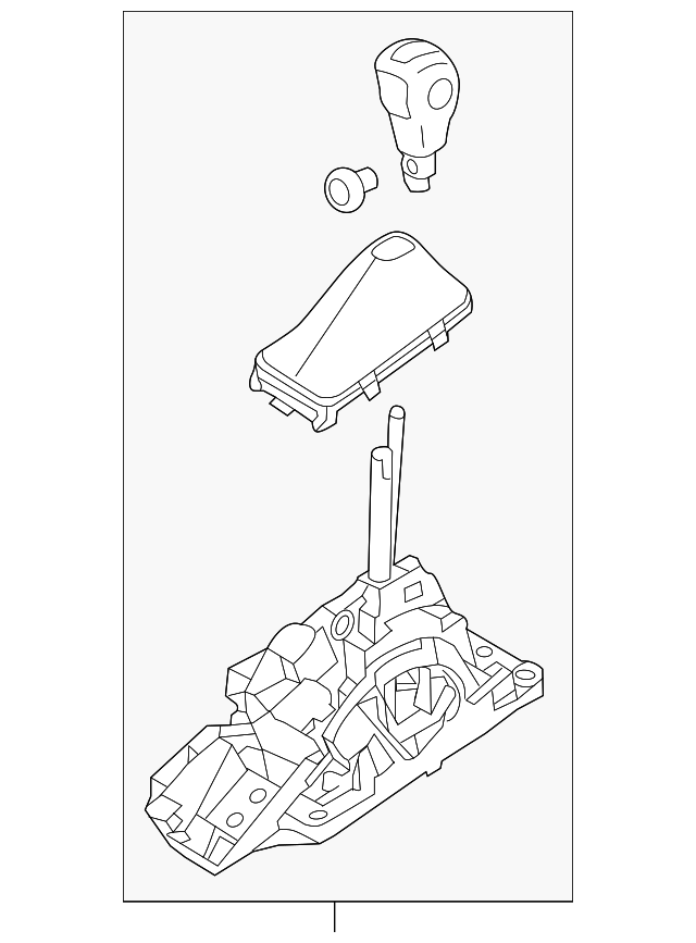 2012-2019 Ford | Gear Shift Assembly | GT4Z-7210-BA | Walls' Ford Parts