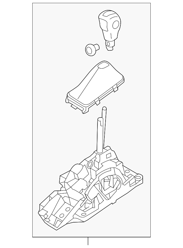 2012-2019 Ford | Gear Shift Assembly | GT4Z-7210-BA | Walls' Ford Parts