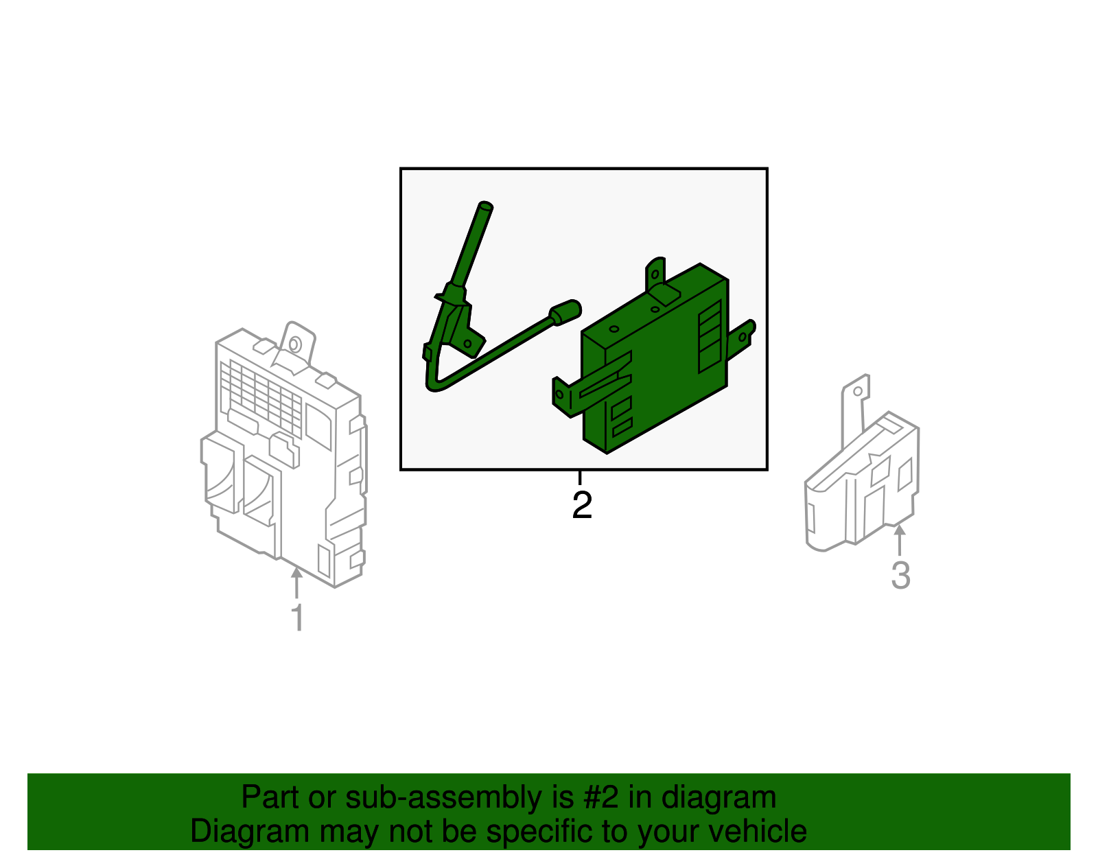 954003q004 - Hyundai Body Control Module 2012-2014 Hyundai Sonata ...