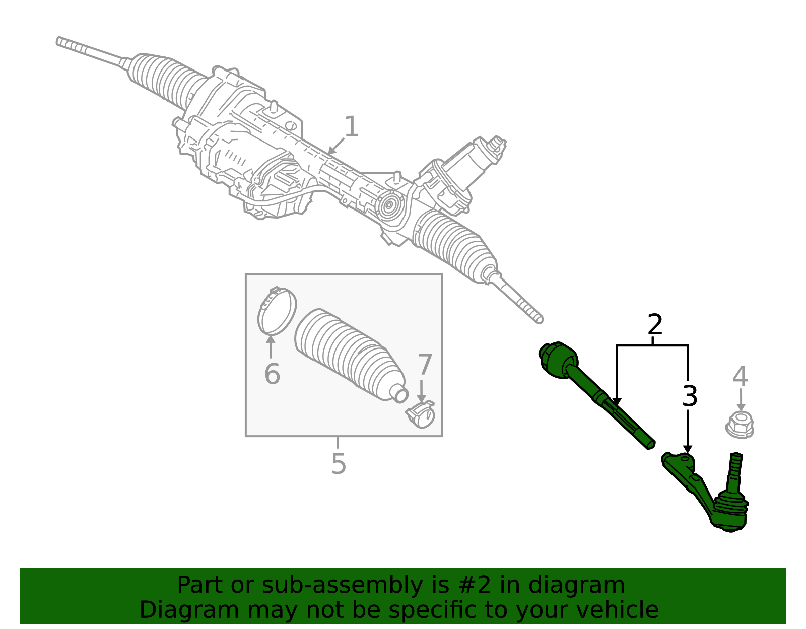 32-10-6-765-236 - Tie Rod Assembly 2006-2016 BMW | BMW Auto Parts Warehouse