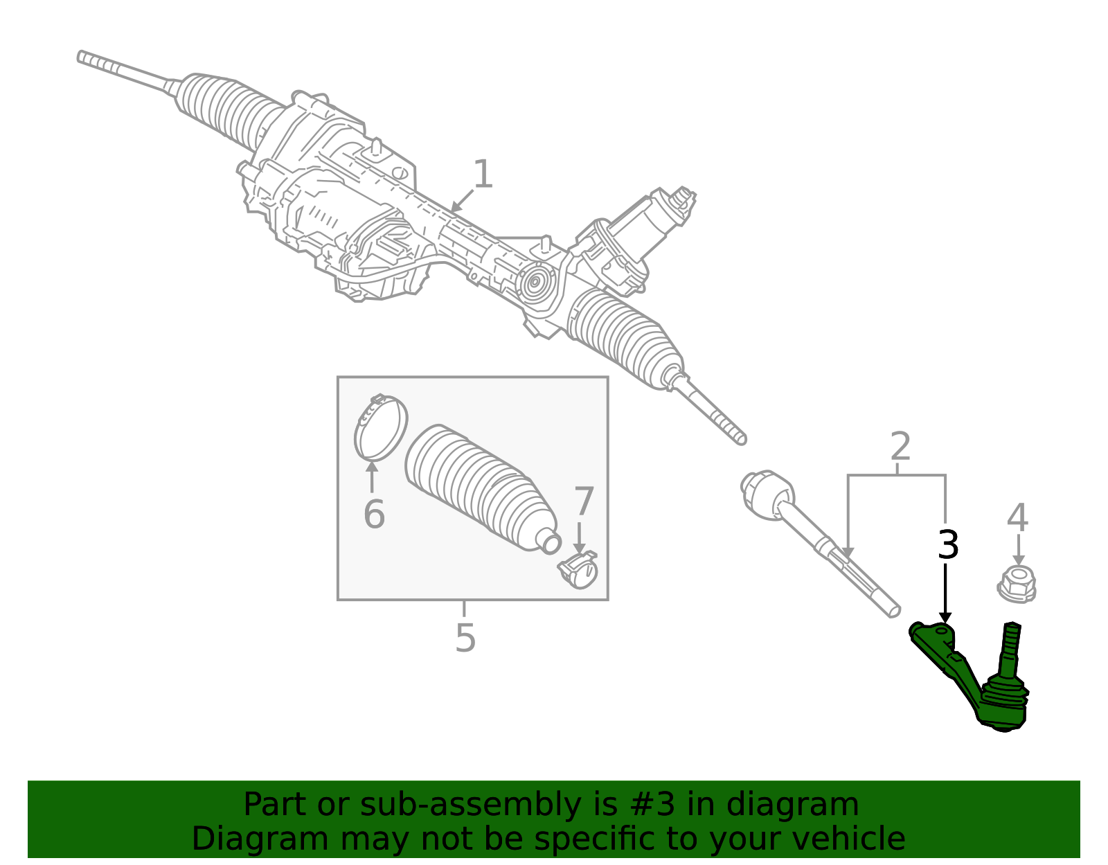 32-10-6-767-782 - Outer Tie Rod - 2006-2016 BMW | BMW Parts Exchange