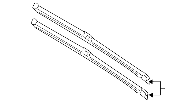 9108240000 - Wiper Blade 2019-2025 Mercedes-Benz | Mercedes-Benz USA Parts