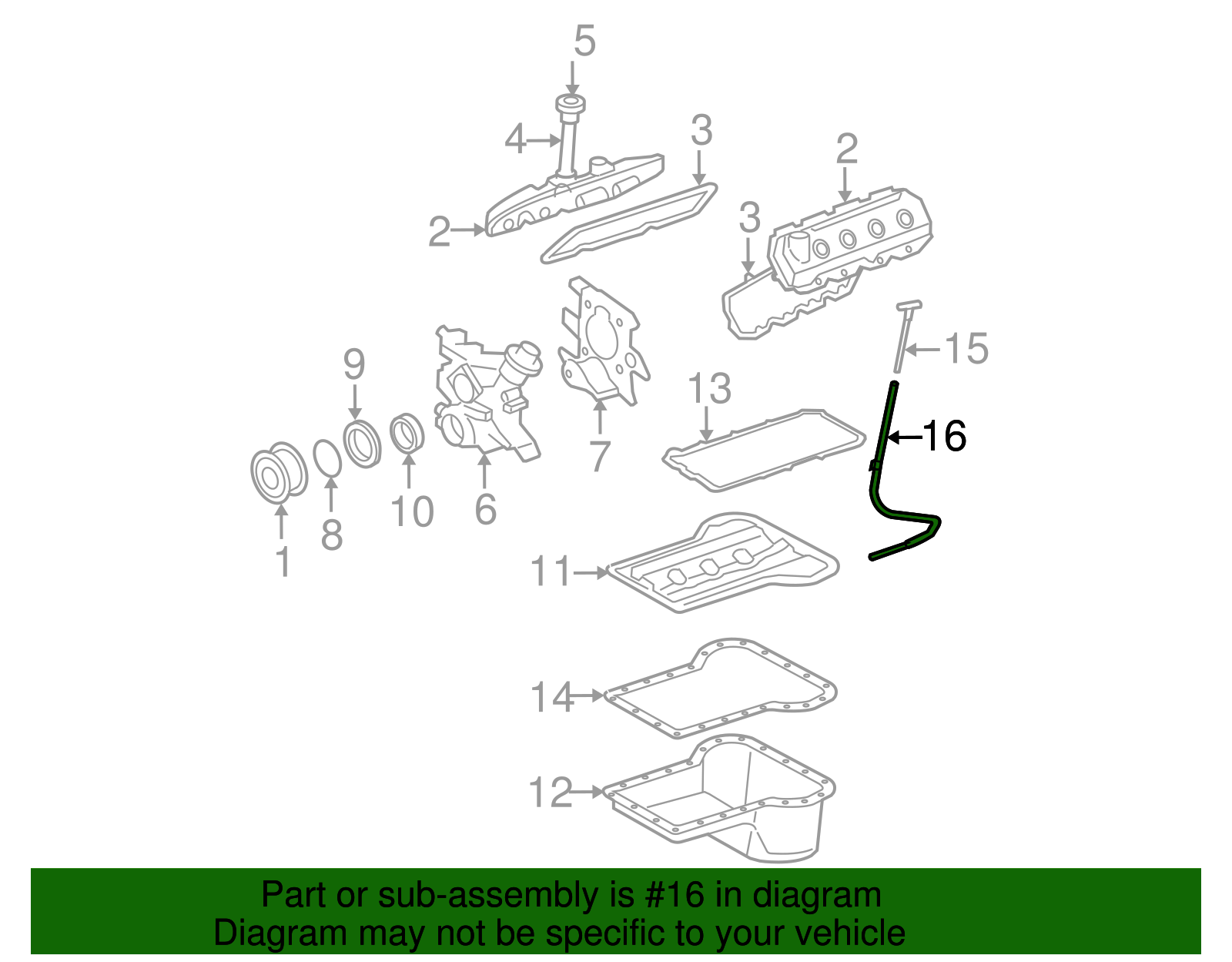 6C3Z-6754-A - Tube Assembly 2006-2010 Ford | Big 3 Auto Parts