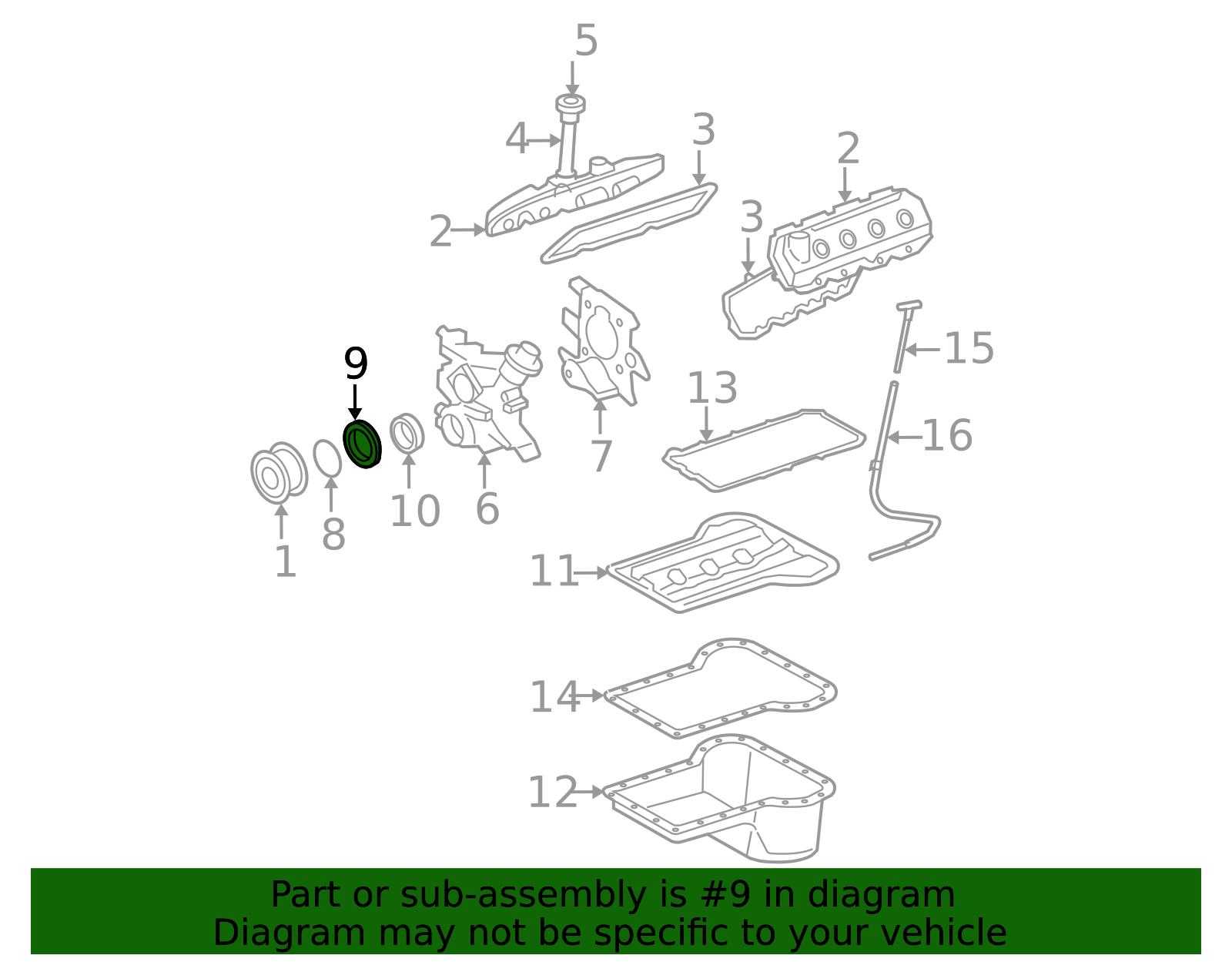 2004-2010 Ford Engine Oil Pump 4C3Z-6608-B | Awesome Parts Ford