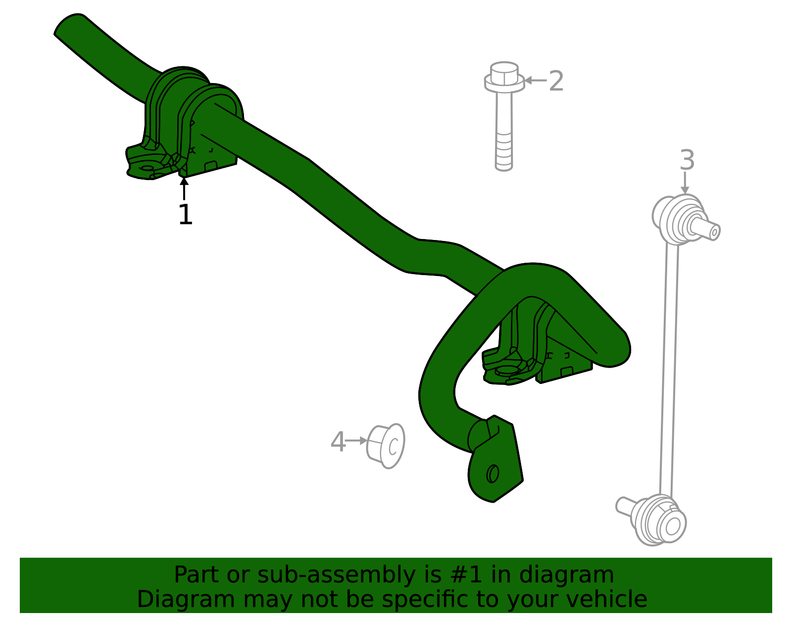 Toyota Suspension Stabilizer Bar - Ride Handling Control - Part #48804 ...