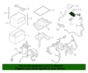 2009-2014 Nissan Holder 24380-JA00A | OEM Parts Online
