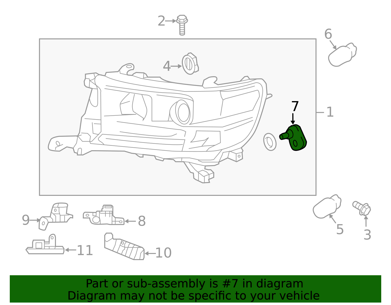 85661-37020 - High-Quality Headlight Motor for 2019-2021 Toyota Land ...