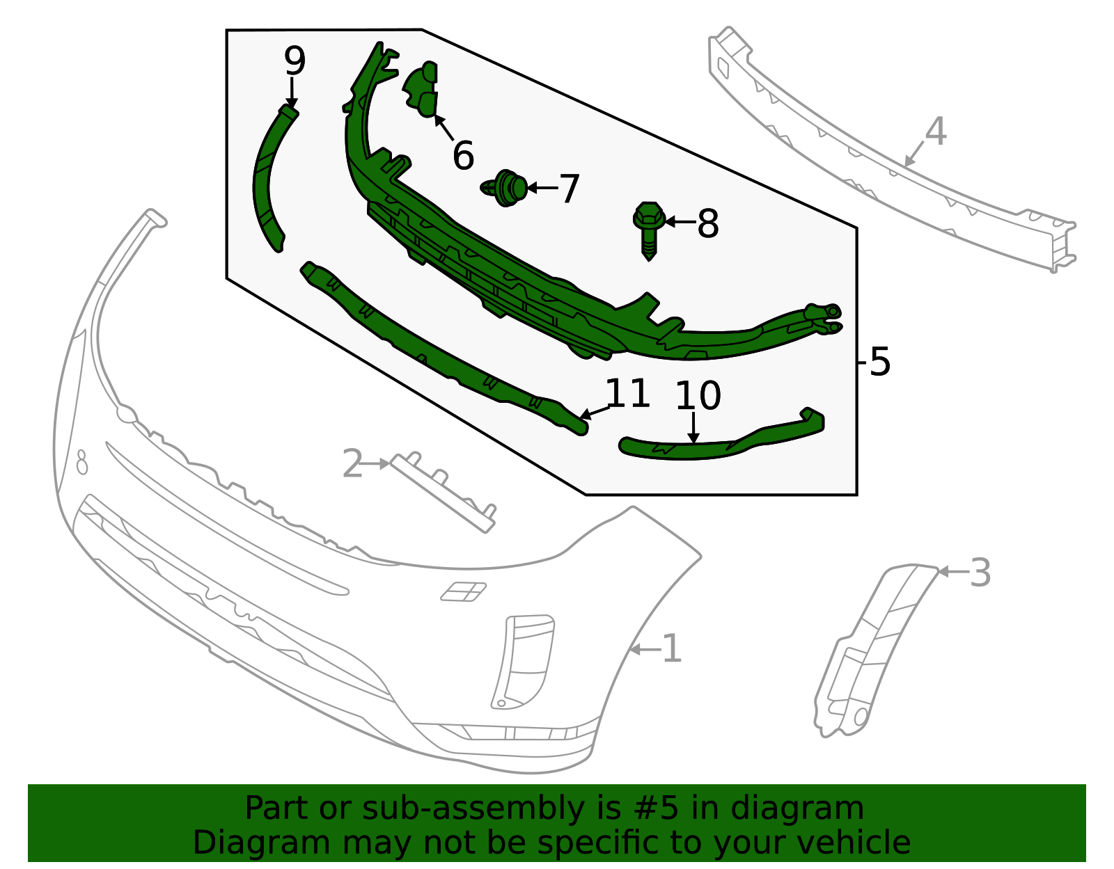 2020-2023 Land Rover Range Rover Evoque Absorber LR140157 | OEM Parts ...