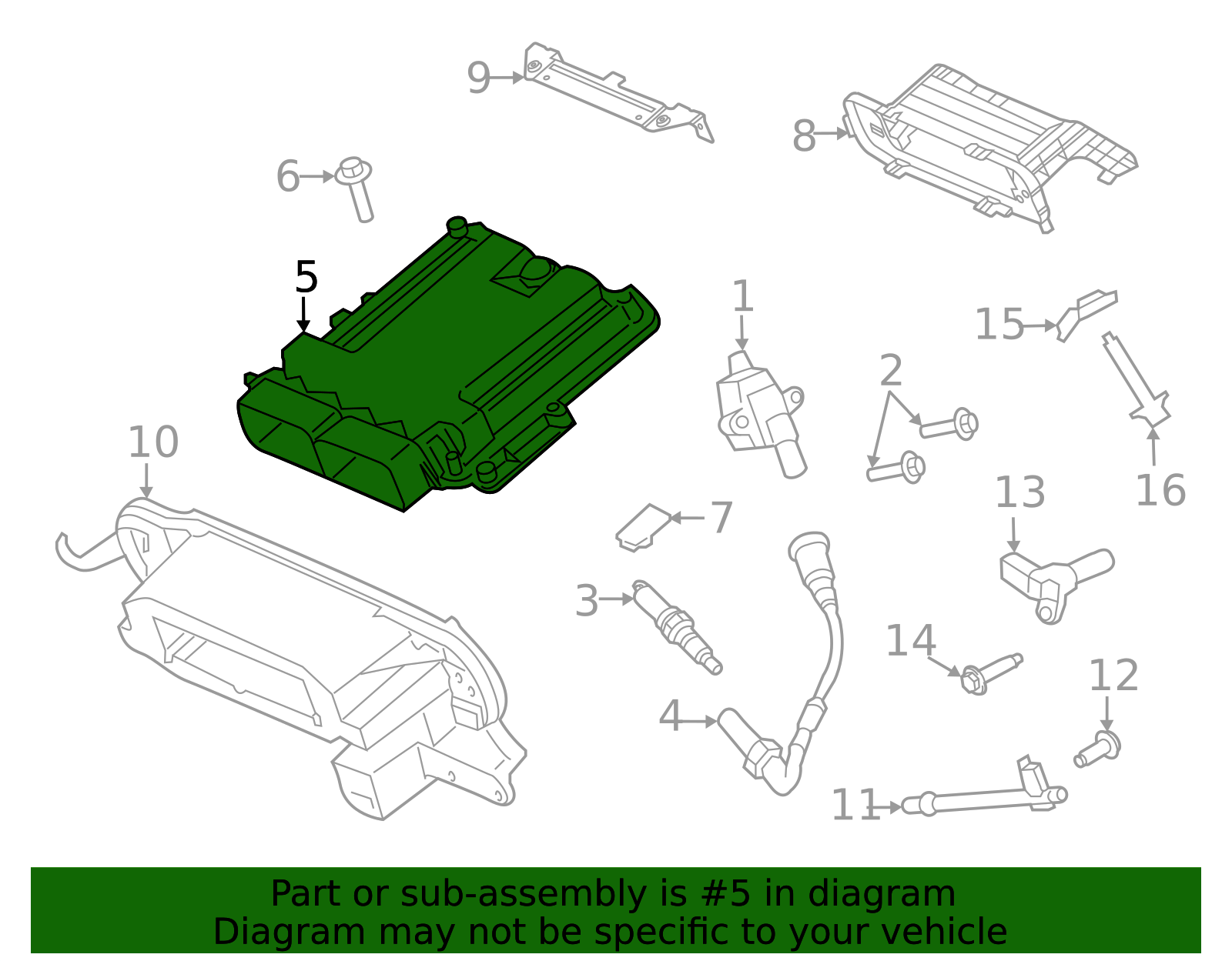 2020-2022 Ford F-350 Super Duty Ecm LC3Z-12A650-C | Awesome Parts Ford