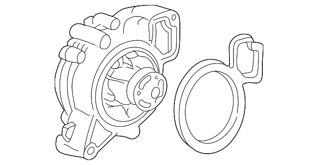 2000-2017 GM Water Pump 12630084 | Auto Parts Express